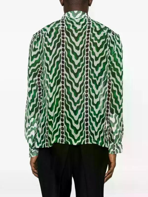 BODE Wave-pattern Shirt