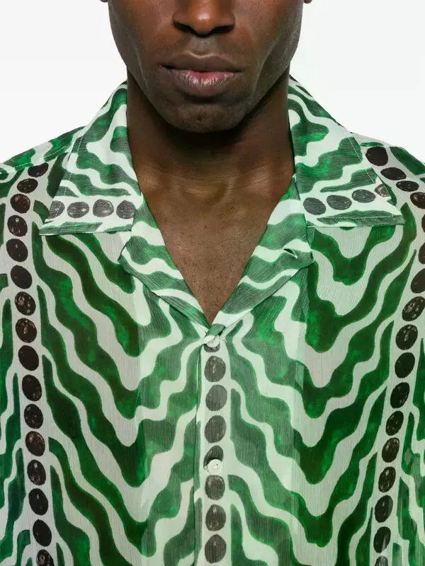 BODE Wave-pattern Shirt