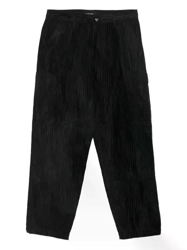 LABRUM Pleat-texture Cargo Trousers
