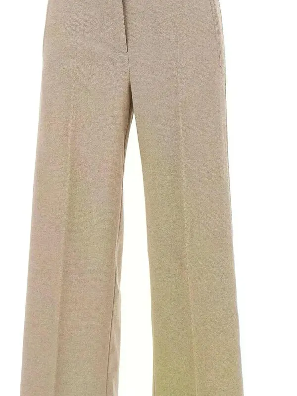 Marella Pressed-crease Wide-leg Trousers