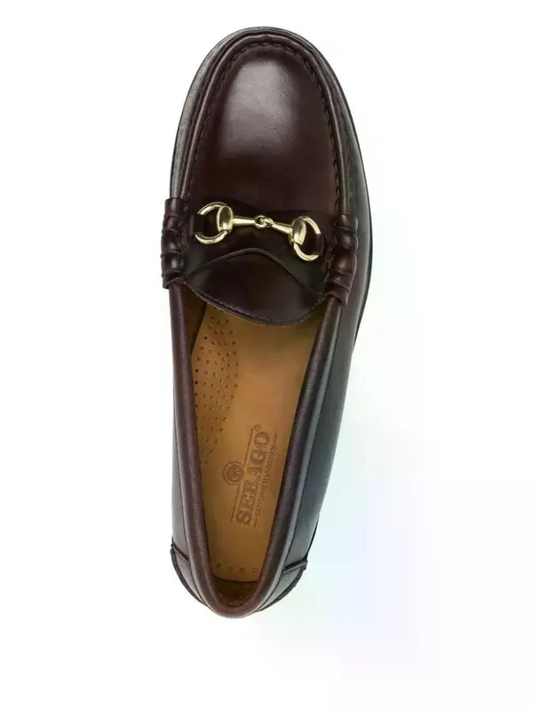 SEBAGO Horsebit Leather Loafers