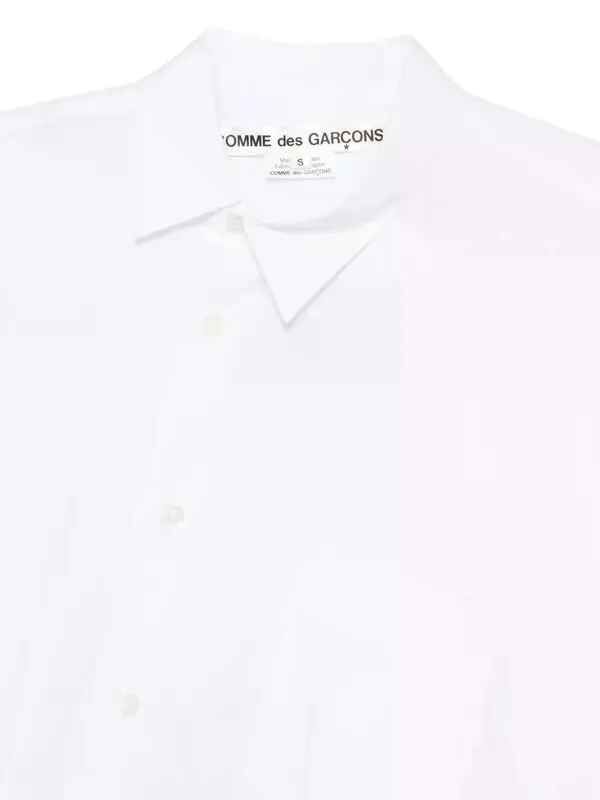 Comme Des Garçons Draped Shirt