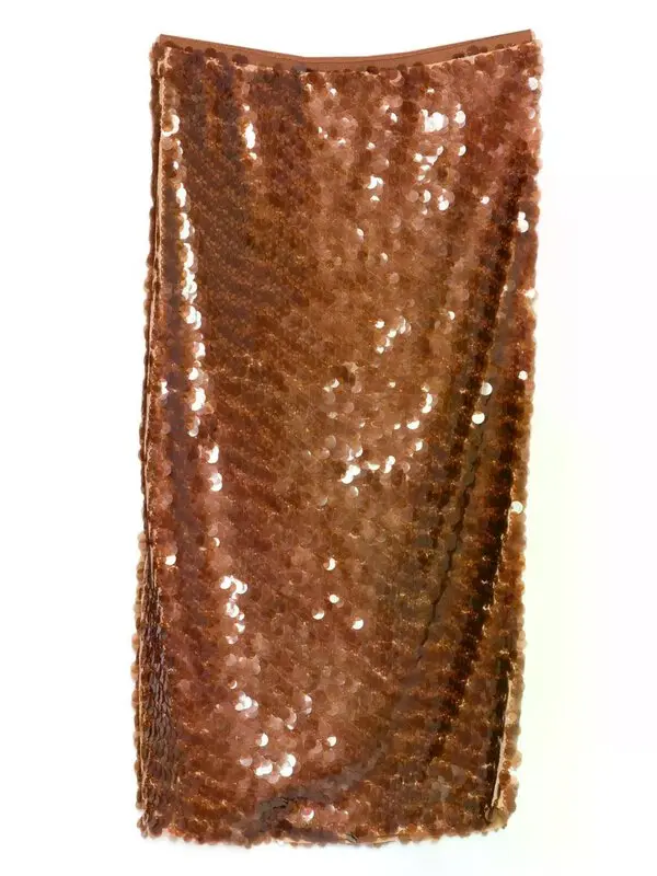 Patrizia Pepe Sequin-embellished Skirt