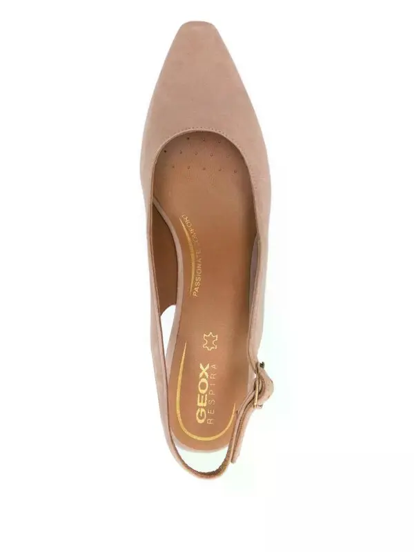 Geox Giselda Suede Slingback Pumps