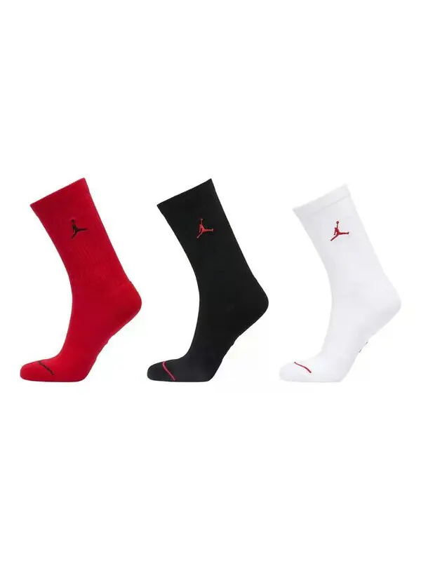 JORDAN Everyday Crew Socks Pack Of Three - Black