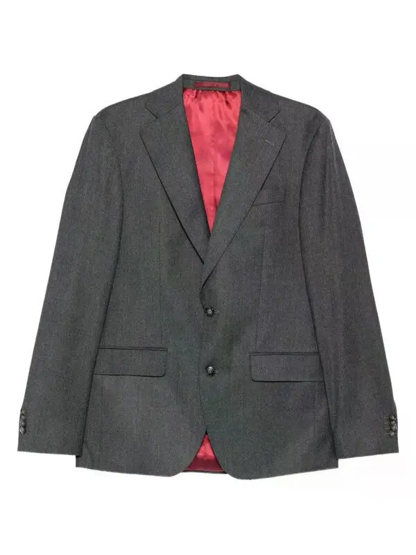 Sand Single-breasted Blazer