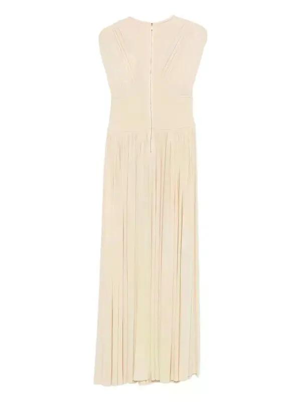 Zimmermann Pleated Sleeveless Midi Dress