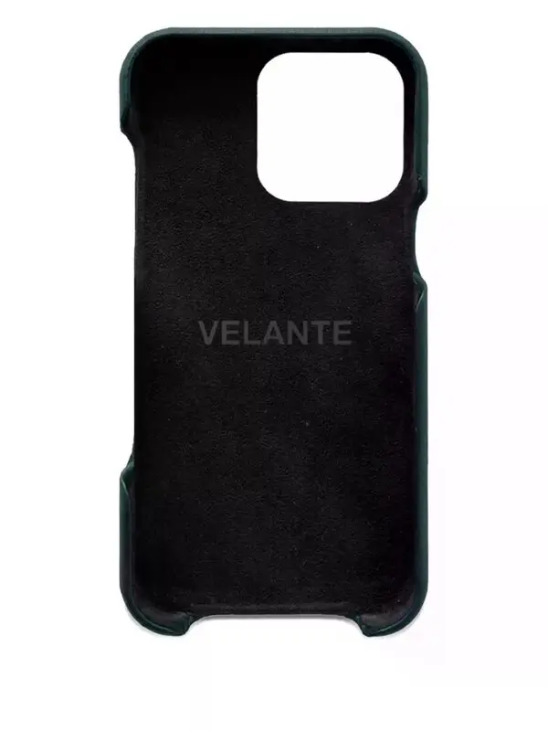 VELANTE Embossed Floral Iphone 16 Pro Phone Case - Green