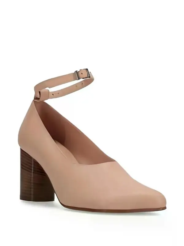 NICCOLO PASQUALETTI Block-heel Ankle-strap Pumps