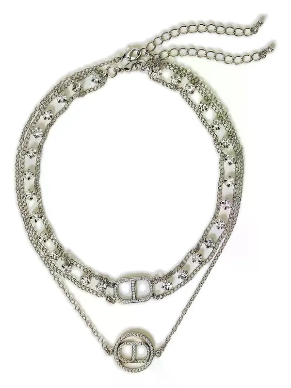 TWINSET Crystal-embellished Necklace - Silver