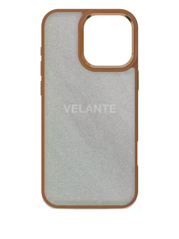VELANTE Leather Iphone 16 Pro Max Phone Case - Brown