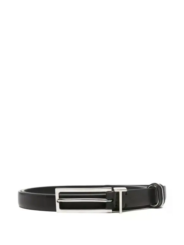 TOM FORD Rectangular-buckle Belt - Black