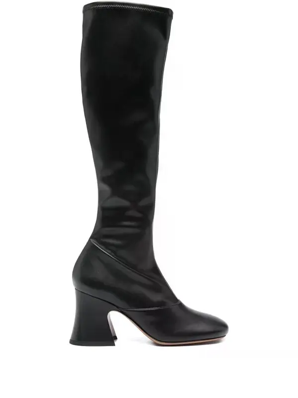 Chloé 8mm Janis Block-heel Knee-high Boots