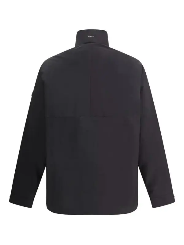 Moncler High-neck Flap-pocket Jacket