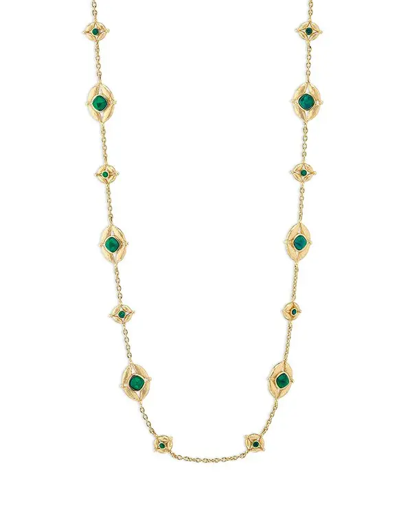CAPUCINE DE WULF Mystic Eye Double Sided Necklace