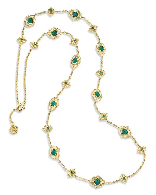 CAPUCINE DE WULF Mystic Eye Double Sided Necklace