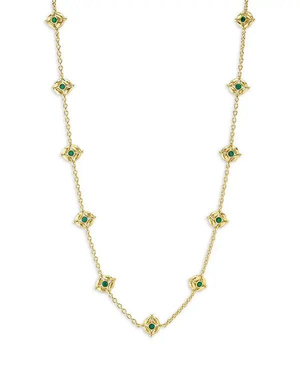 CAPUCINE DE WULF Mystic Eye Double Sided Necklace