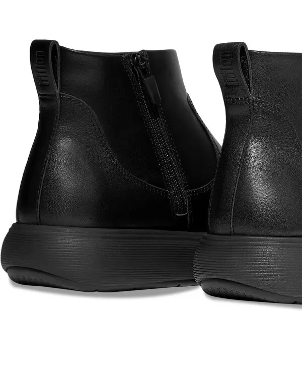 Fitflop Leather Zip Ankle Boots