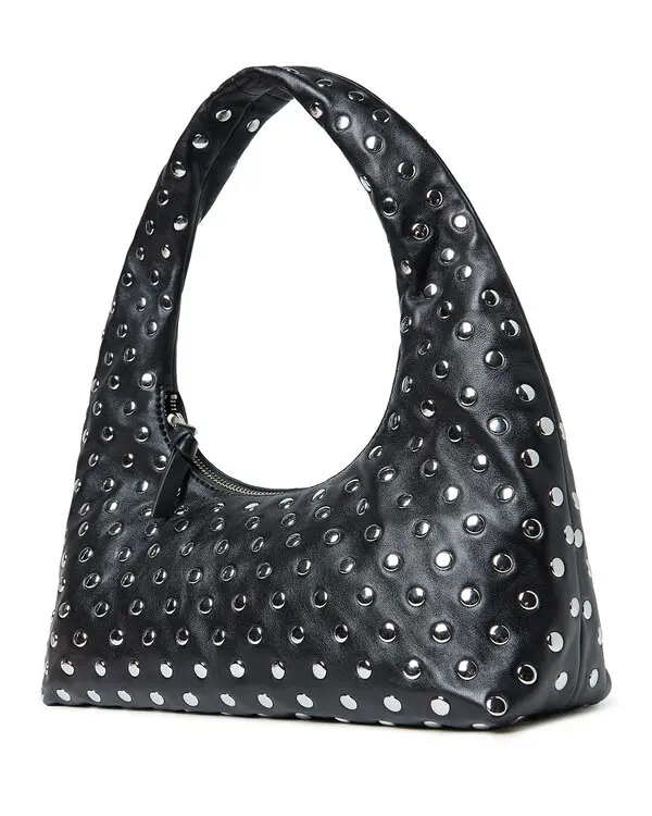 LOEFFLER RANDALL Mercer Mini Leather Hobo Bag