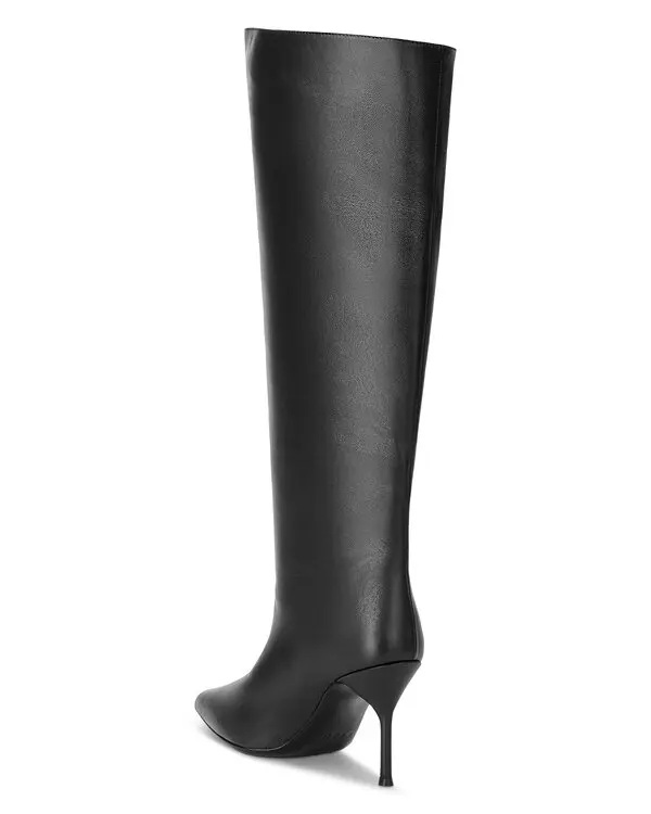 Staud Sebastian Leather High Heel Boots