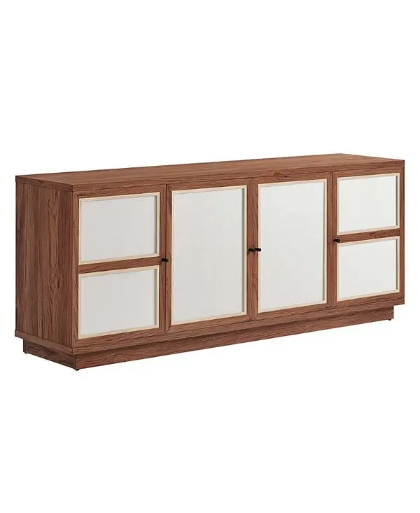 MODWAY Capri 63 Wood Grain Tv Console