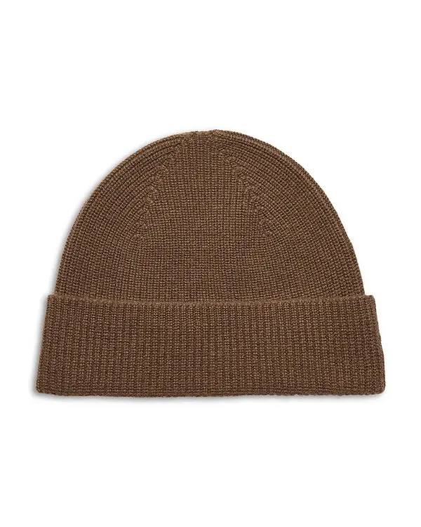 Zegna Oasi Cashmere Beanie - Brown