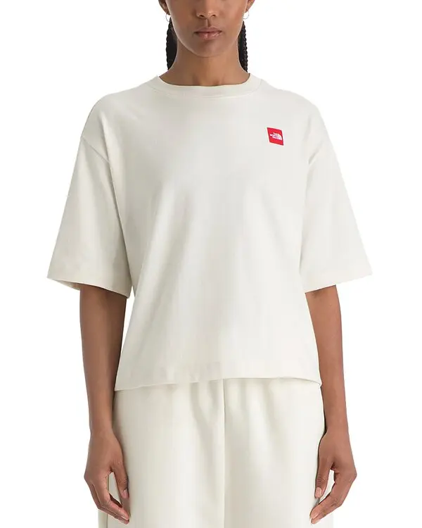 The North Face Red Box Tee - White Dune
