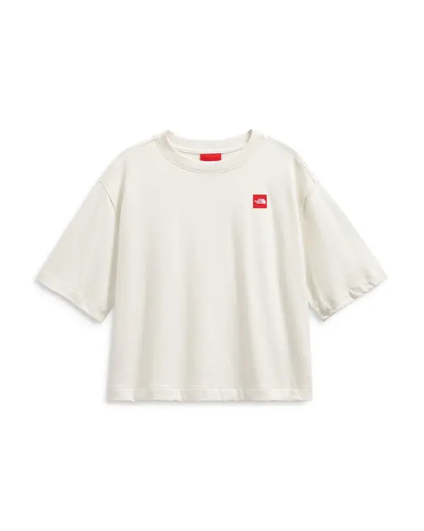 The North Face Red Box Tee - White Dune