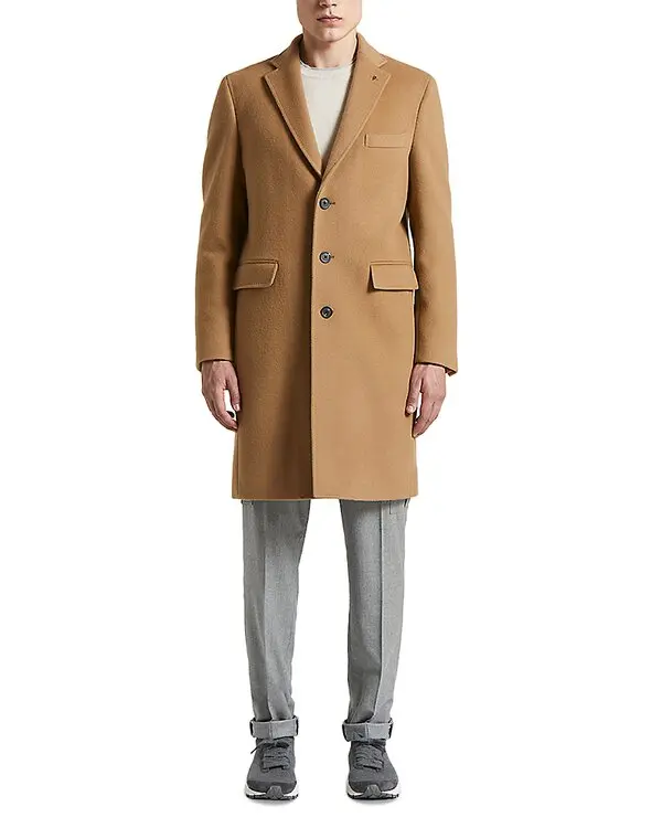 Peserico Horn Button Overcoat