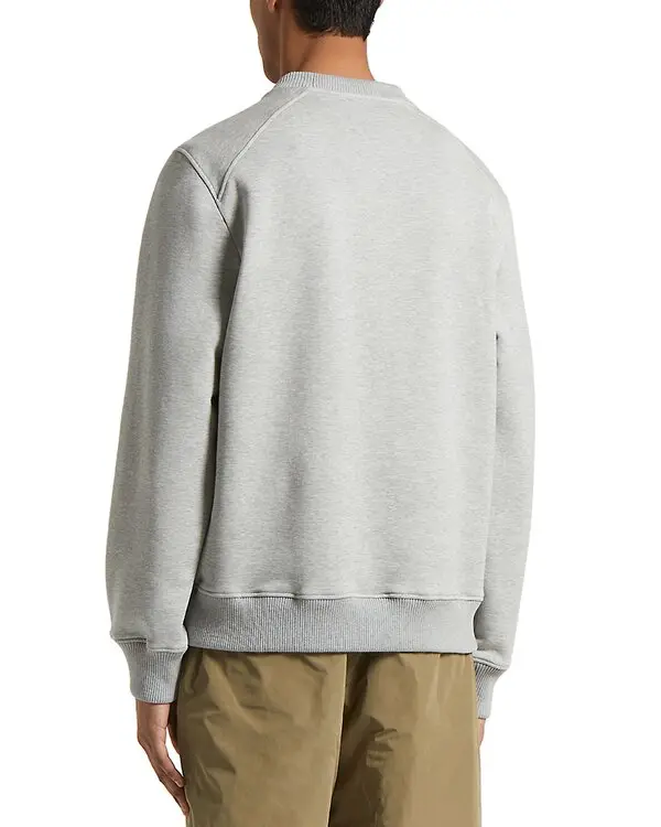 Peserico Cotton Logo Sweatshirt - Stone Grey