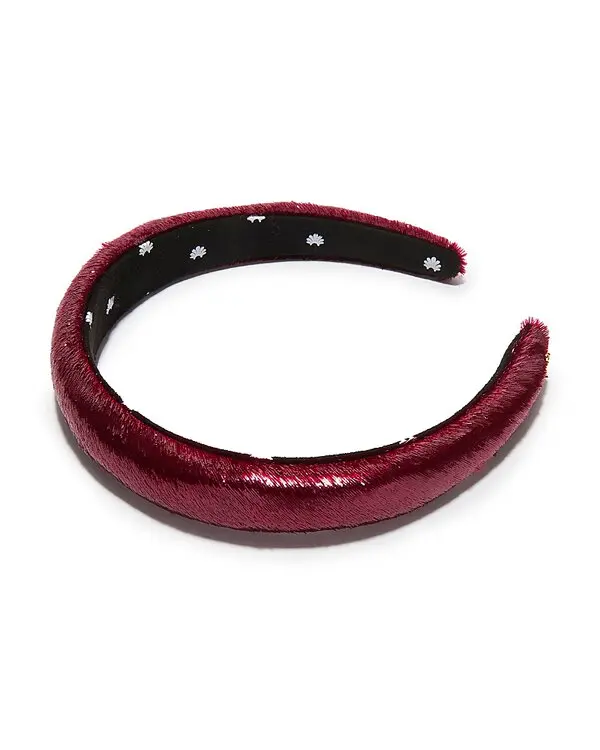 Lele Sadoughi Charlotte Liquid Velvet Headband - Tapestry