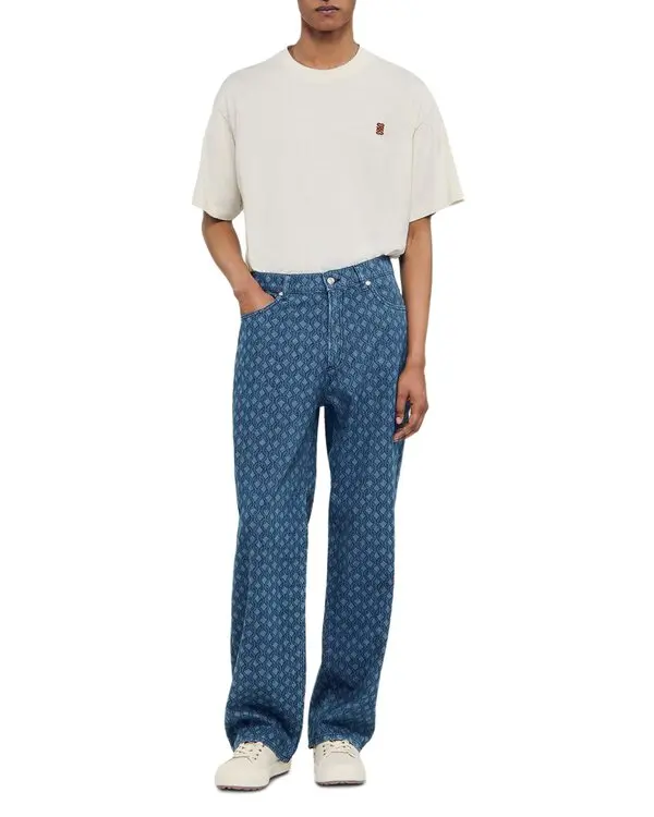 Sandro Baggy Rope Jeans