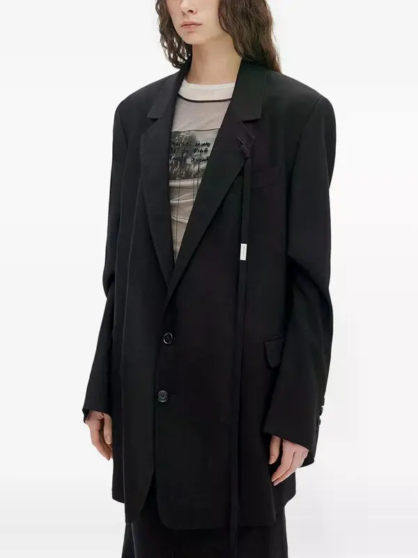 ANN DEMEULEMEESTER Agnes Single-breasted Blazer