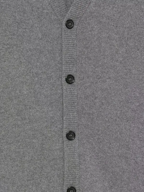 Paul Smith Merino Wool Cardigan - Grey