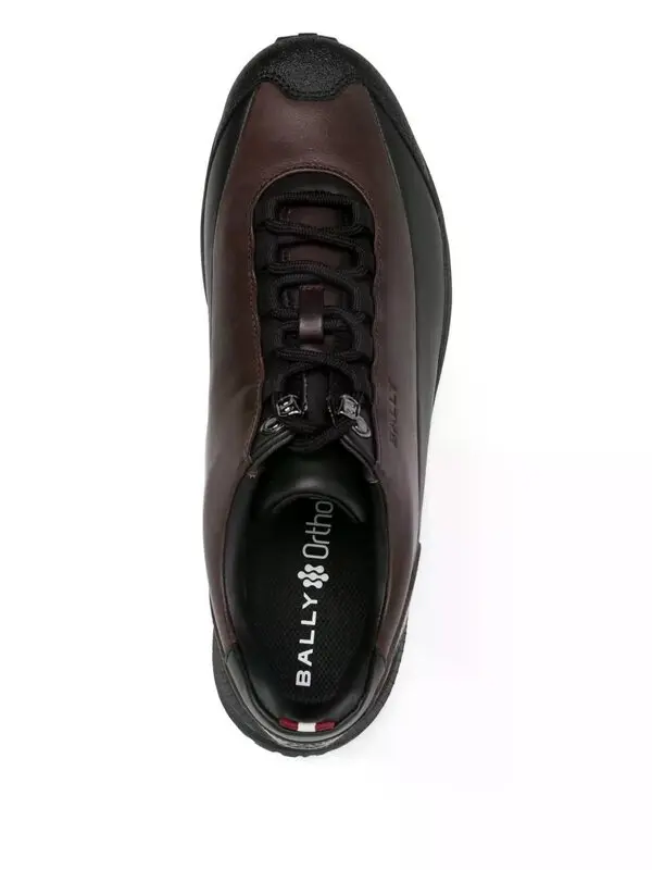 Bally Leather Lace-up Trainers