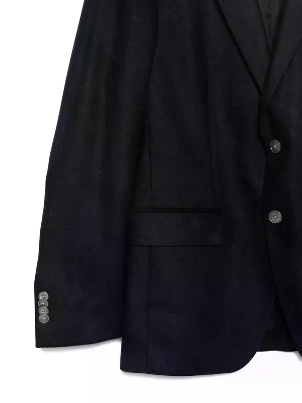 BOSS Single-breasted Coat - Blue