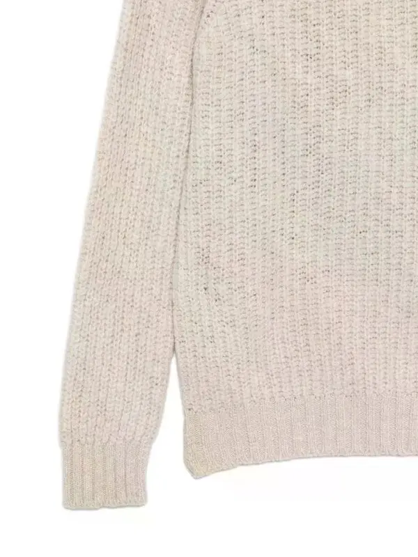ZANONE Virgin Wool Jumper - Neutrals