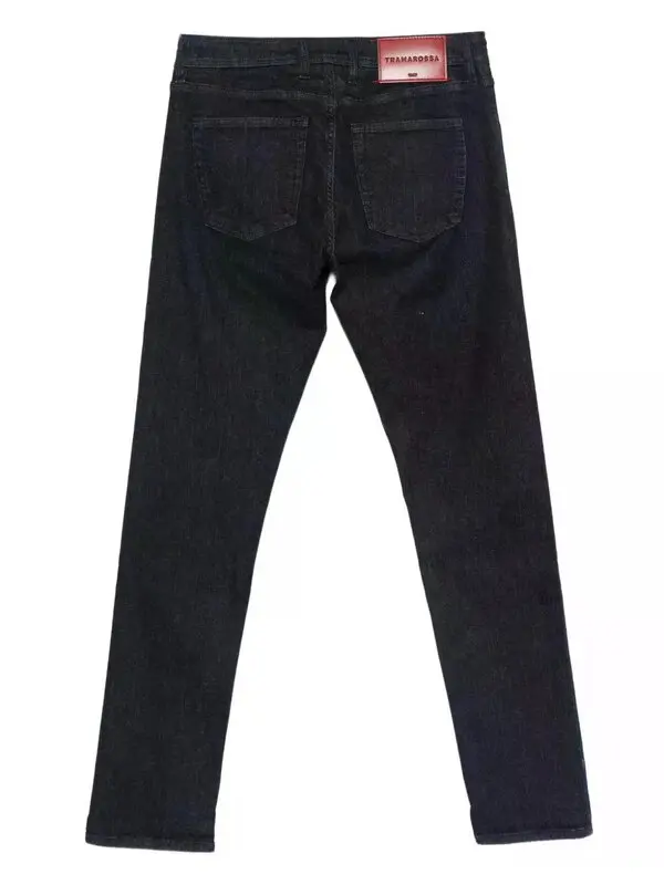 TRAMAROSSA Ring-detail Five-pocket Jeans - Blue