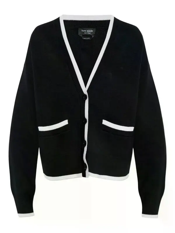 Kate Spade New York V-neck Wool Cardigan