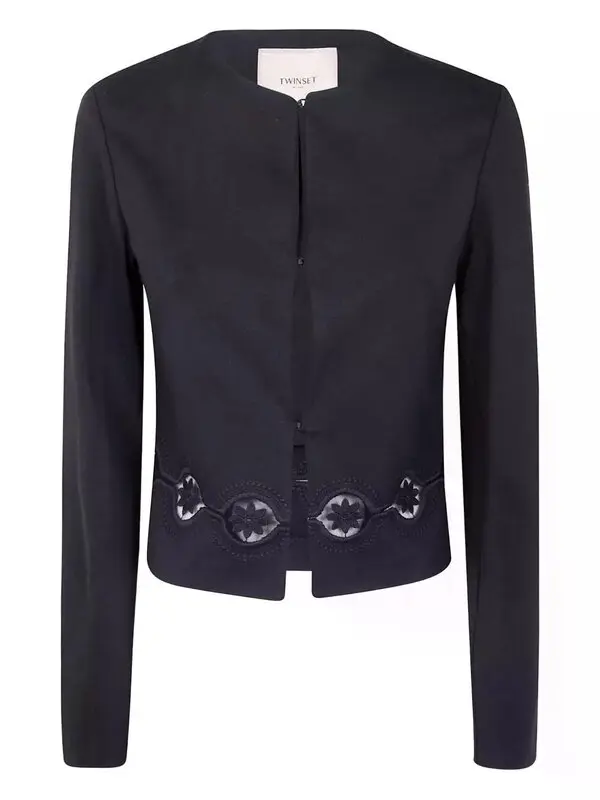 TWINSET Lace-insert Jacket
