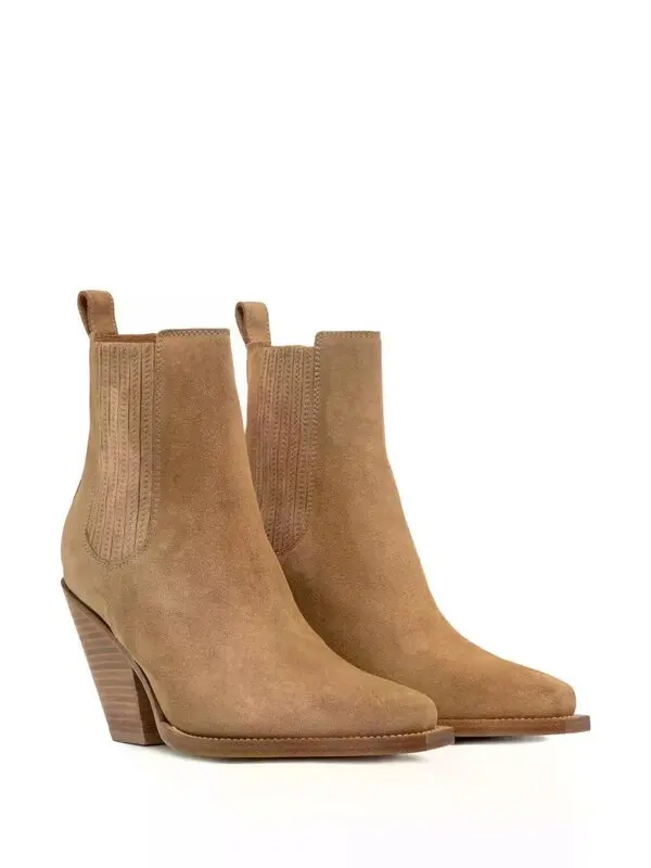 BUTTERO® Suede Pointed-toe Boots