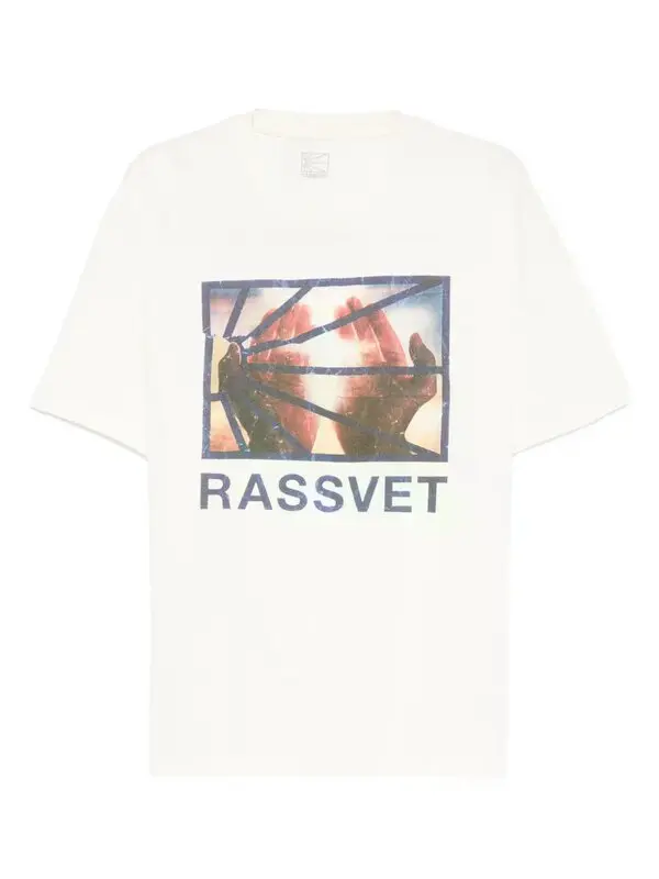 RASSVET Printed T-shirt - White