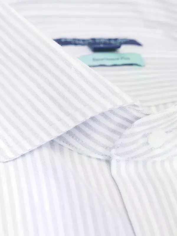 Peter Millar Striped-pattern Buttoned Shirt