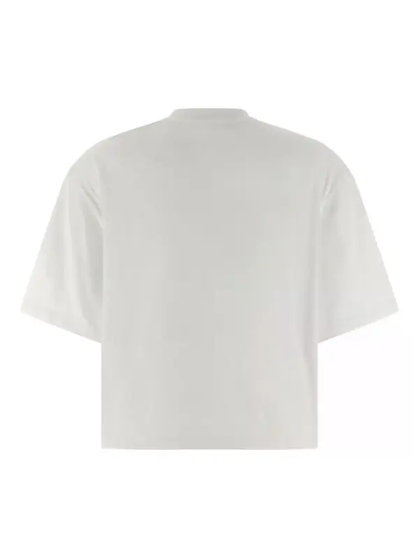 FERRAGAMO Pleated-tassel T-shirt