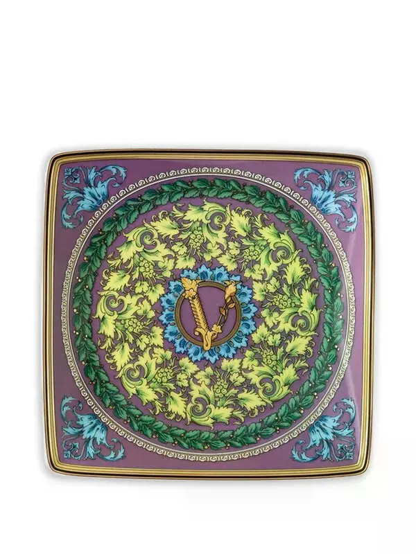 Versace Barocco Mosaic Plate - Purple