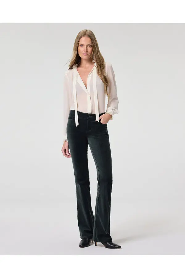 Paige Laurel Canyon Bootcut Velvet Pants