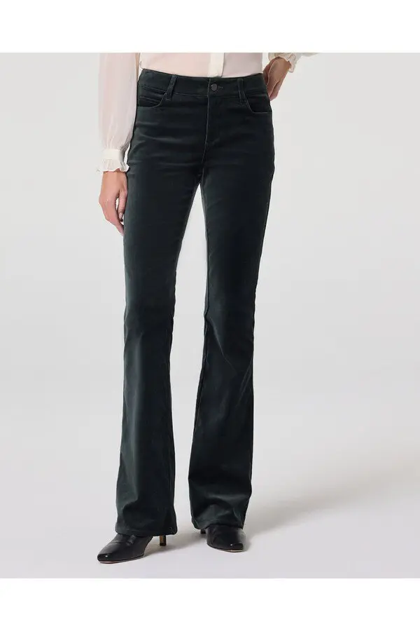 Paige Laurel Canyon Bootcut Velvet Pants