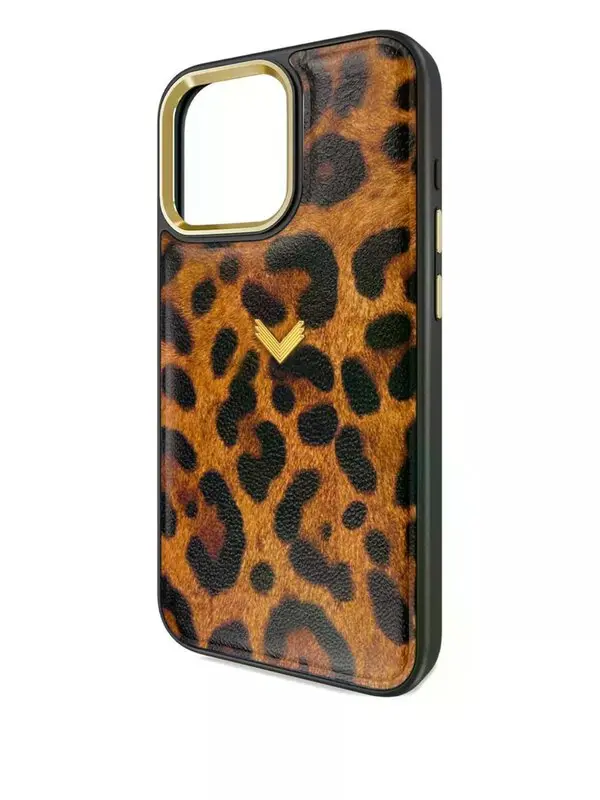 VELANTE Leopard-print Iphone 16 Pro Max Case