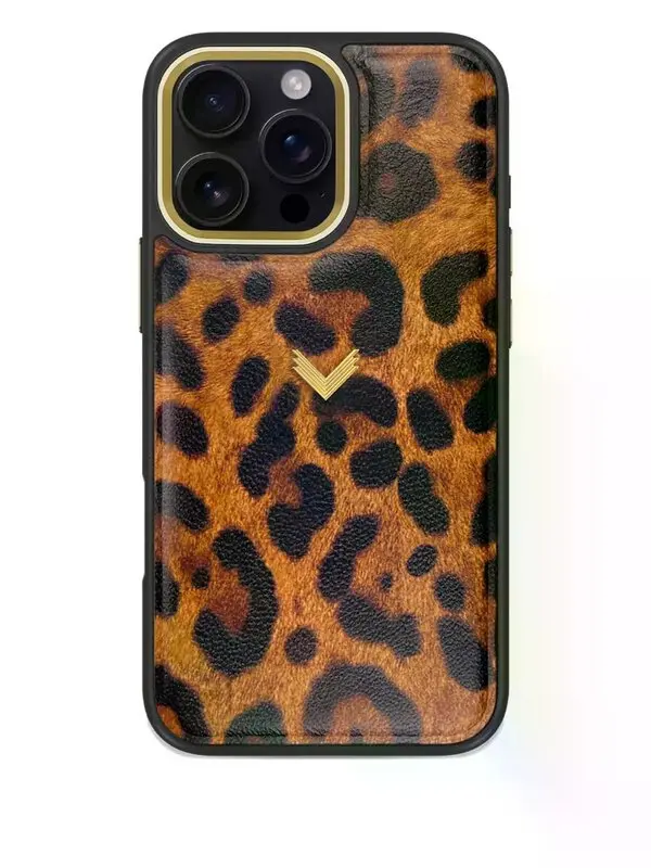 VELANTE Leopard-print Iphone 16 Pro Max Case