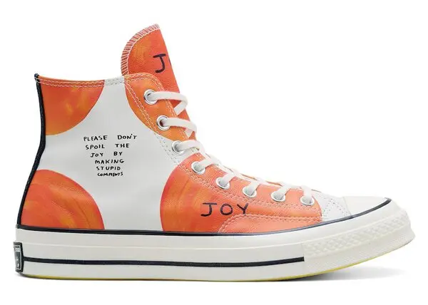 CONVERSE Chuck 70 Hi Marc Jacobs X David Shirgley Joyin Sneakers - White/orange